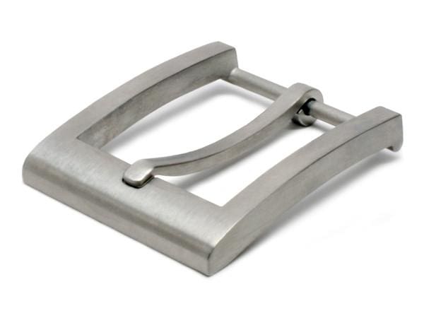 Square Titanium Buckle | Hypoallergenic Silver Buckle By Nickel Smart ...
